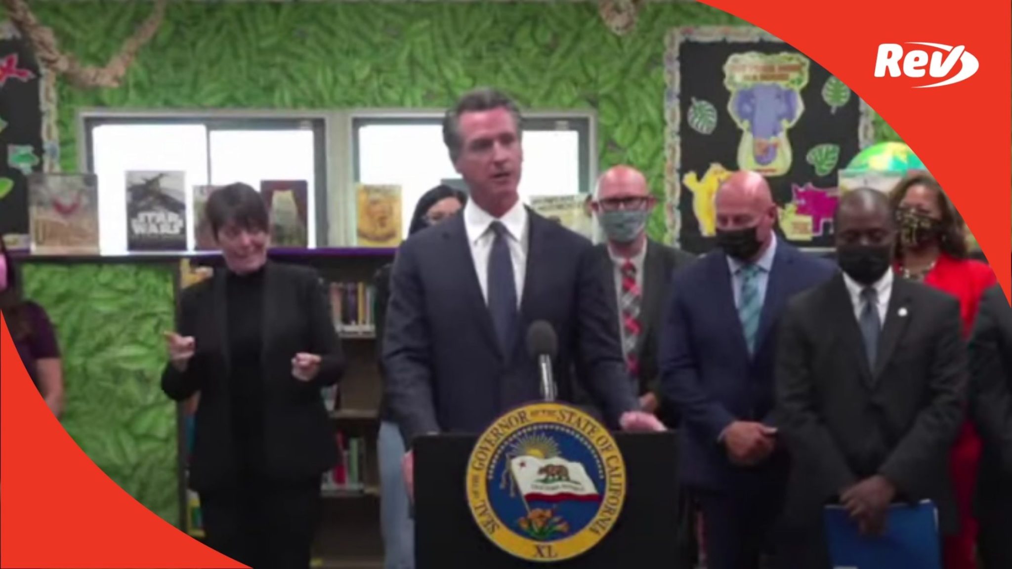 Gavin Newsom Signs Early Education Legislation Press Conference ...