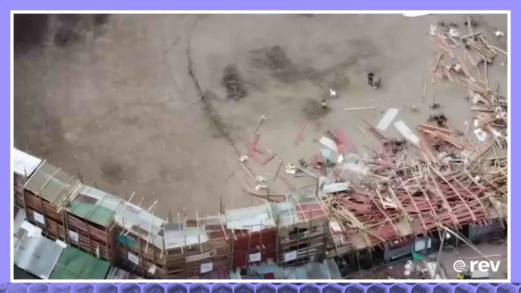 Stadium collapse at stadium in Colombia kills at least 6 Transcript | Rev