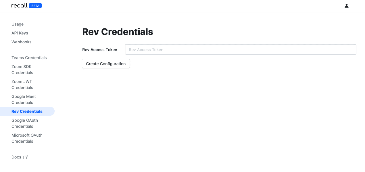 从会议音频提取的见解与回忆。ai的Rev集成
