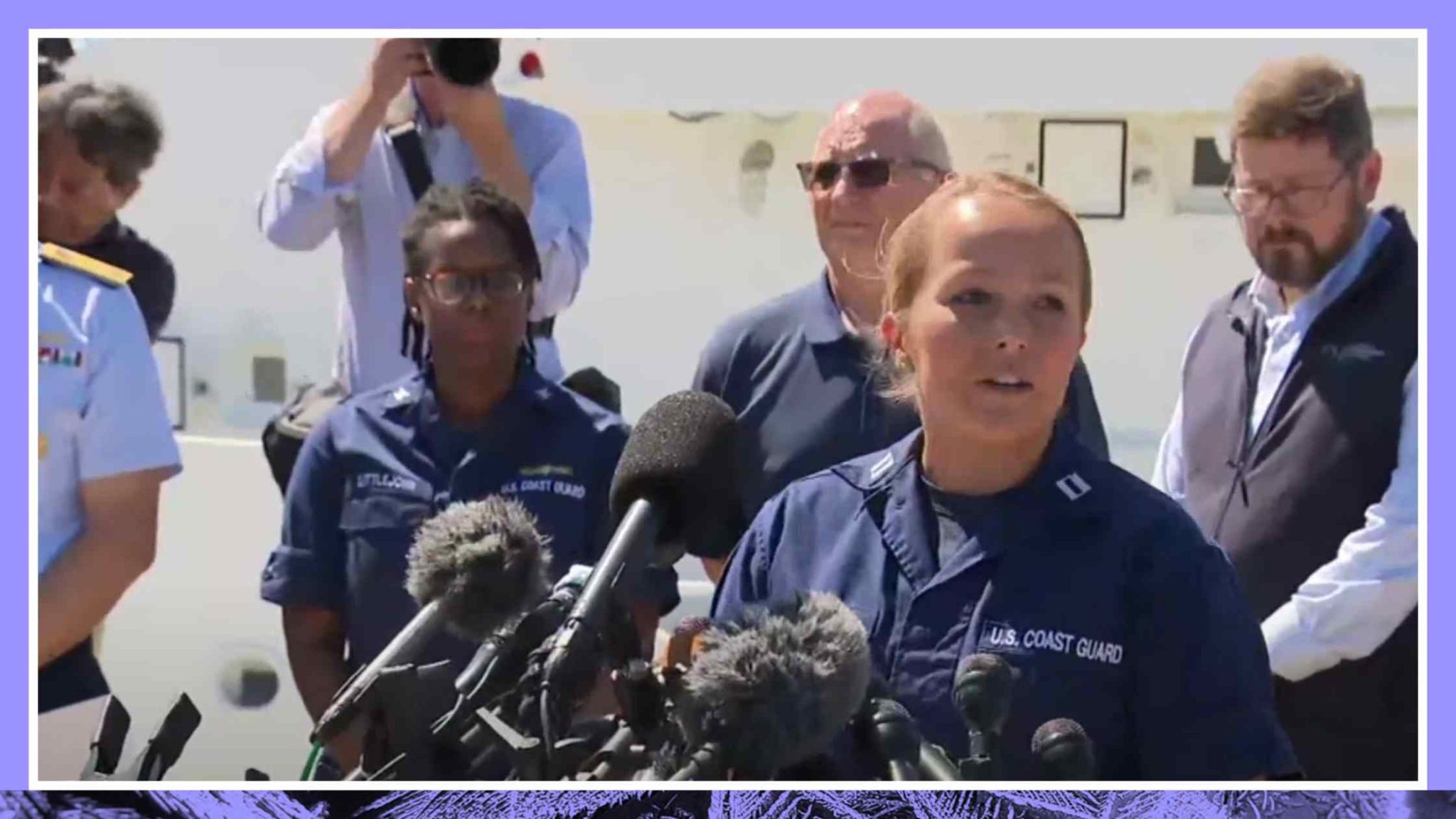 Missing Titanic Tourist Submarine Update from U.S. Coast Guard ...