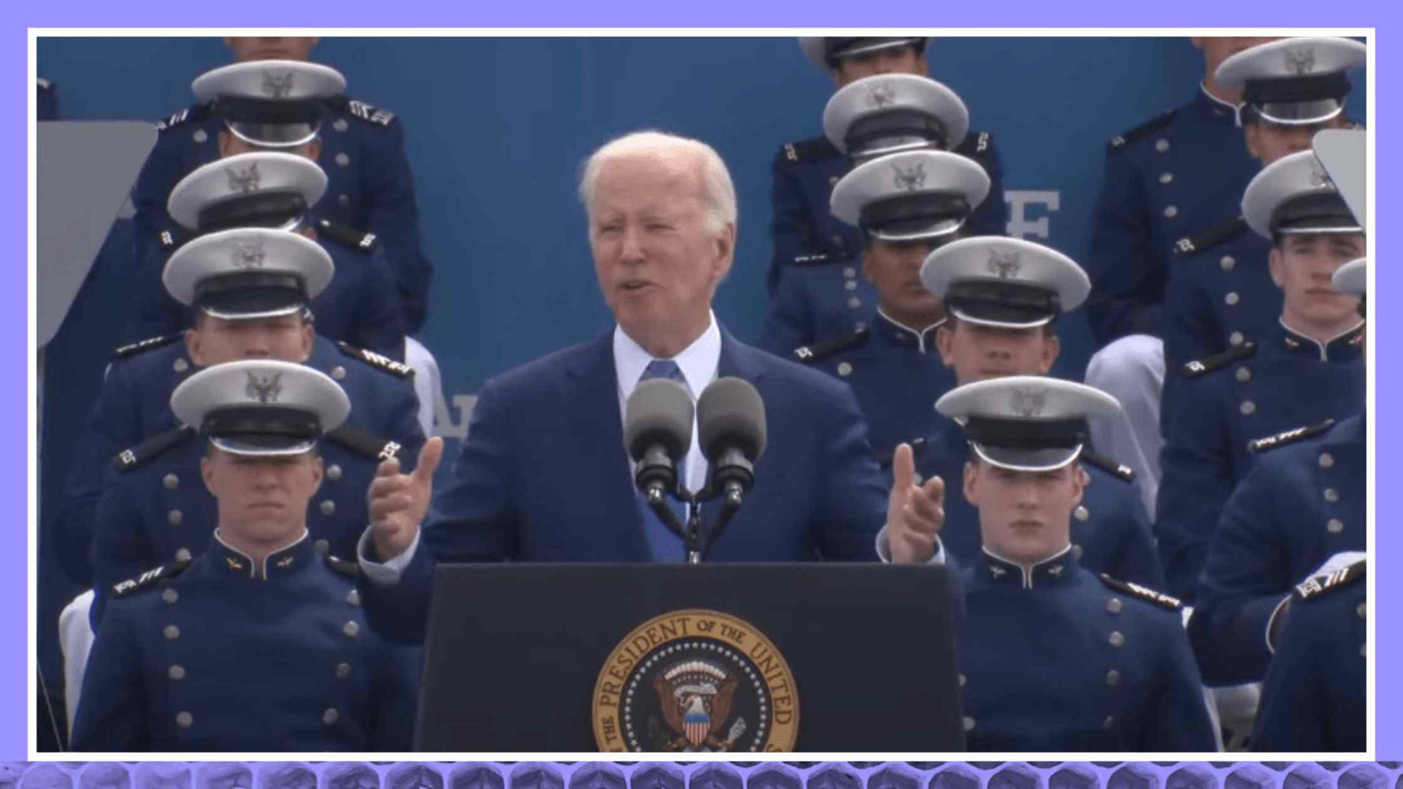 President Biden Delivers the Commencement Address at the United States ...