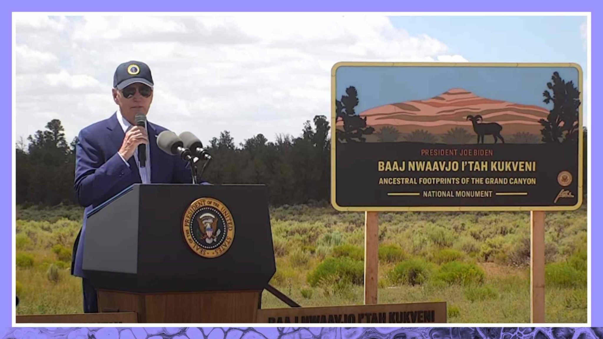 President Biden Delivers Remarks on his Historic Conservation and ...